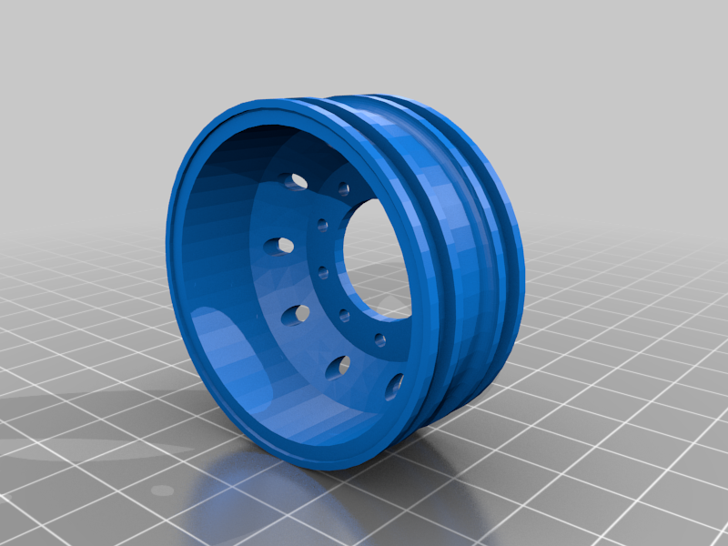 STL 文件 适用于标准轮胎的 1/14 RC 田宫卡车轮辋套件 🚁 ・可下载设计和 3D 打印・Cults