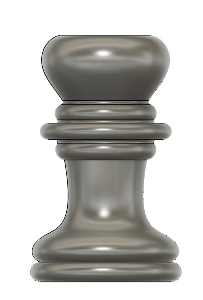 Free 3D file Chess Piece Shape Vase ♟️ ・3D print model to download・Cults