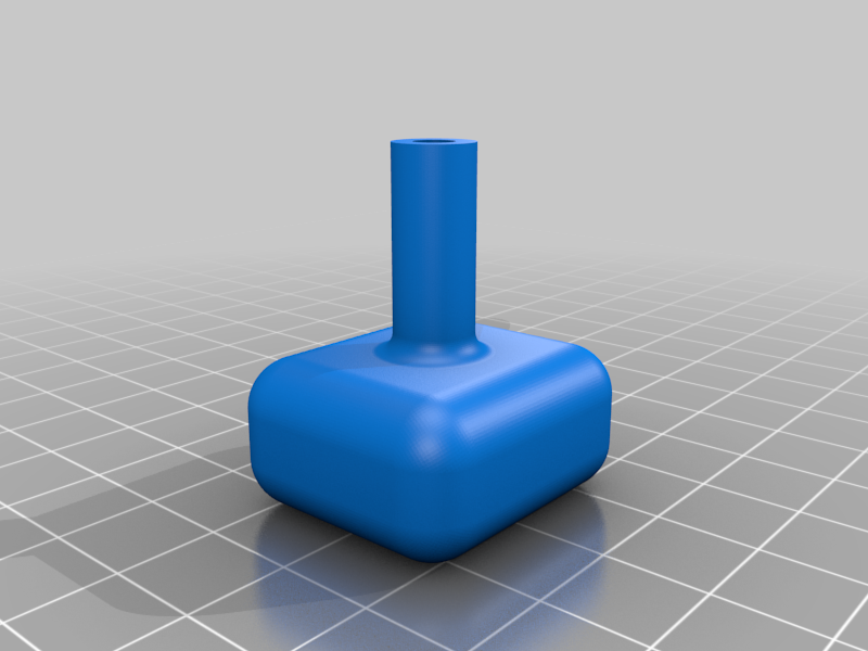 Free STL file Square Button Handle 🟪 ・3D printing model to download・Cults