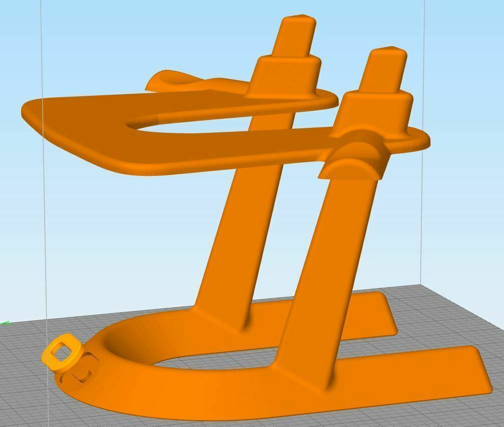 STL file Stand for OCULUS QUEST 2 with logo 🎲 ・3D printing idea to ...