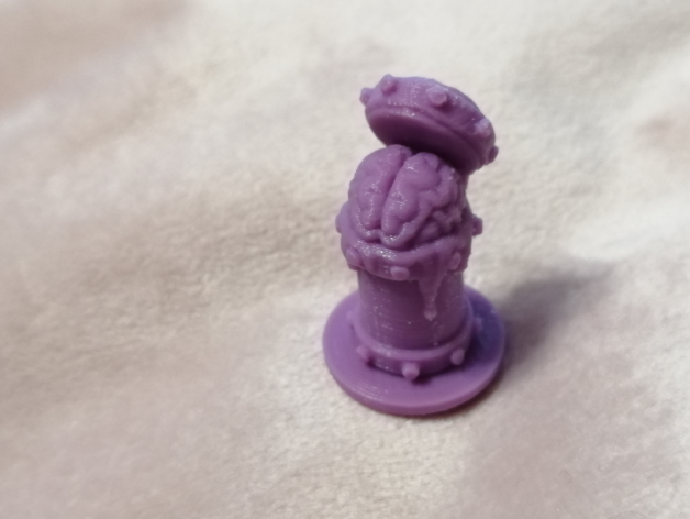 3D printed Brain in a Jar・Cults