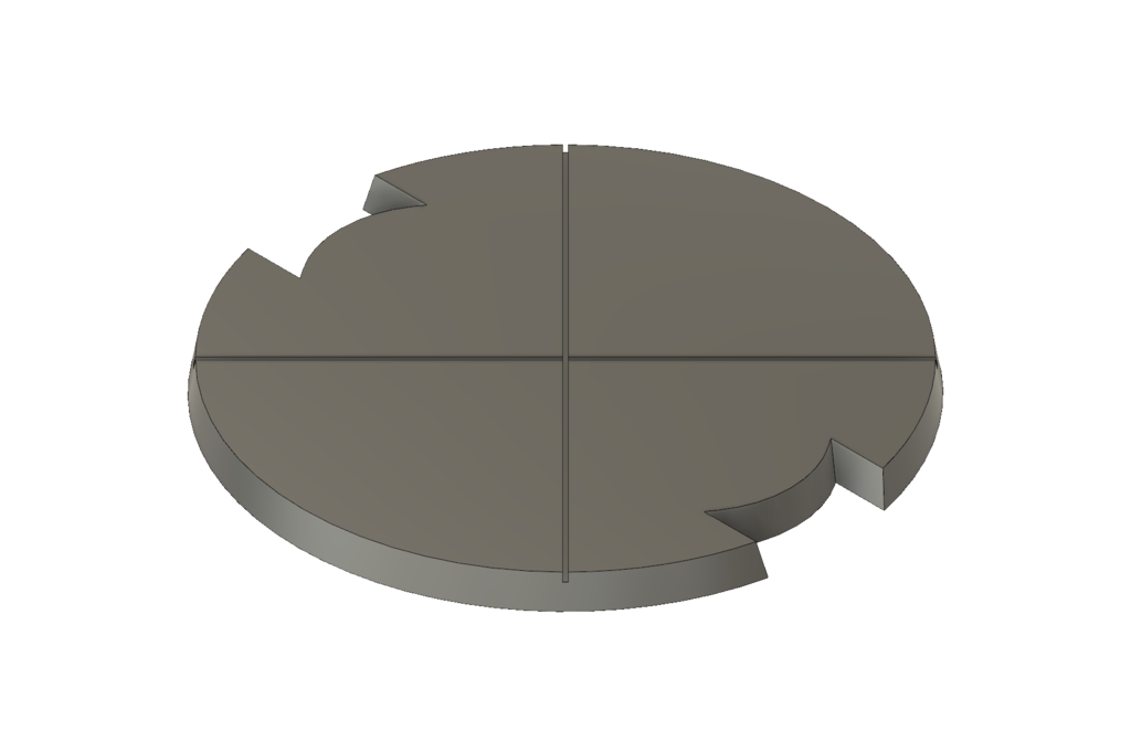 ⭐ Bases for Star Wars Legion - 4 sizes・Free STL File for ・Cults