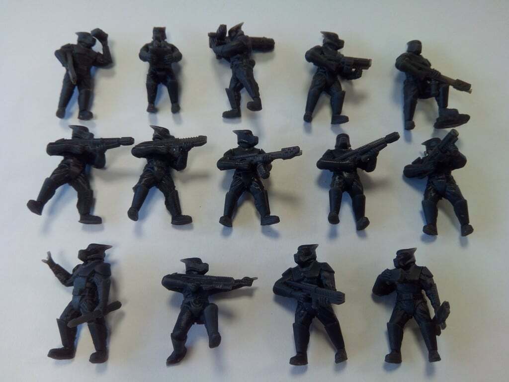 3D print SPECIAL WEAPONS - GUARD DOGS x9 28mm (RESIN)・Cults