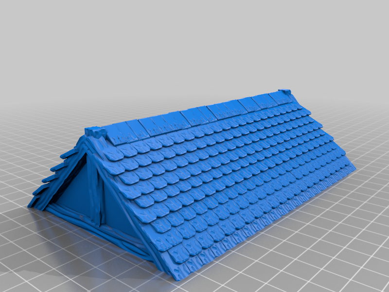 🏠 Fantasy Commoner House・Free STL File for ・Cults