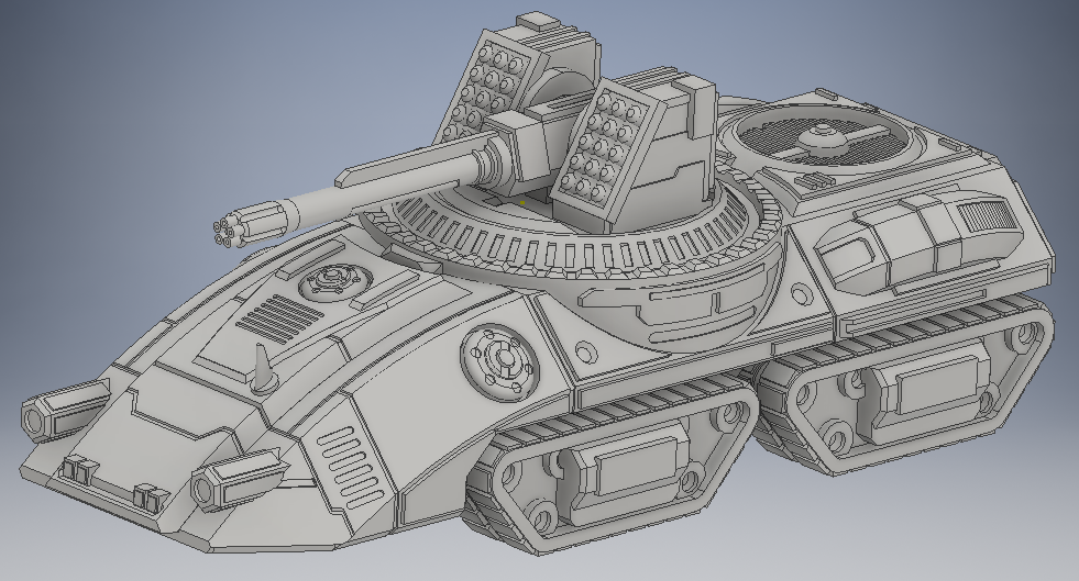🔥 Glory Fire Support Tank for BattleTech・Free STL File for ・Cults