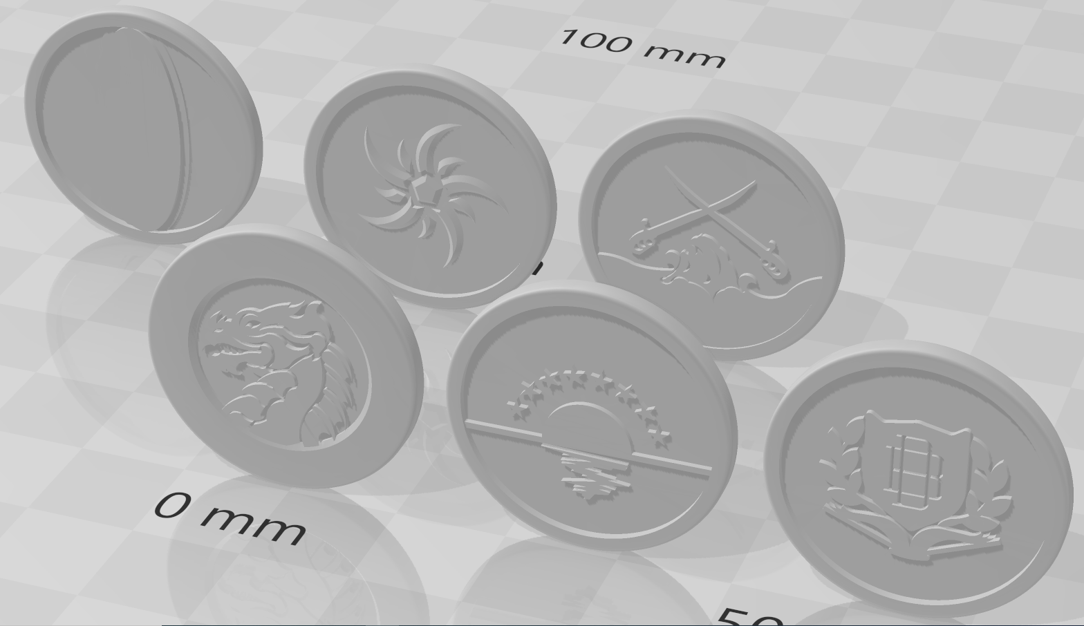 🪙 Uk'otoa Faction Coin Upgrade・Free STL File for ・Cults