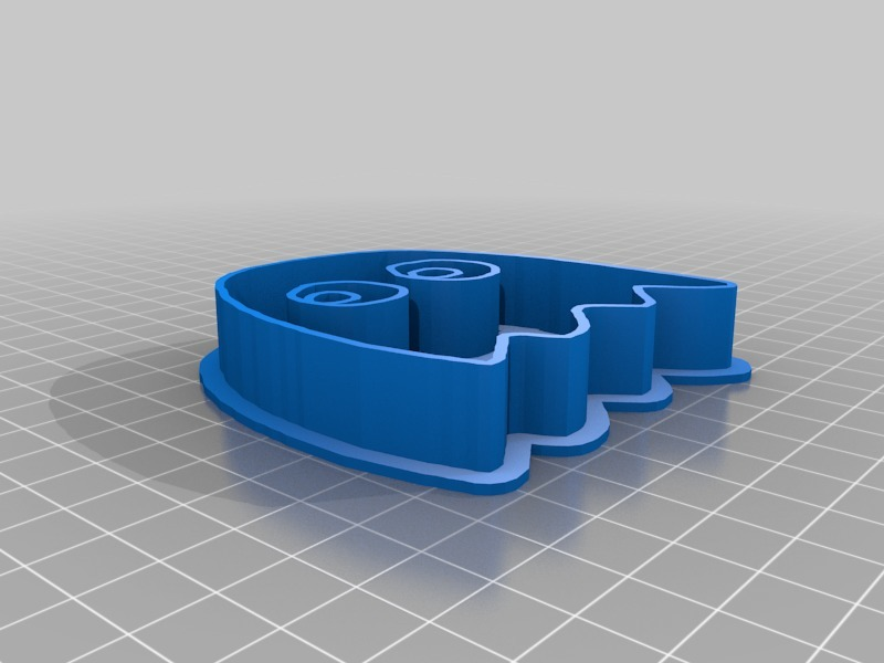 👻 Pacman ghost cookie cutter・Free 3D File for ・Cults