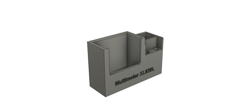 Free STL file Multimeter Holder/Stand for Multimeter XL830L 👨‍🎨・3D ...