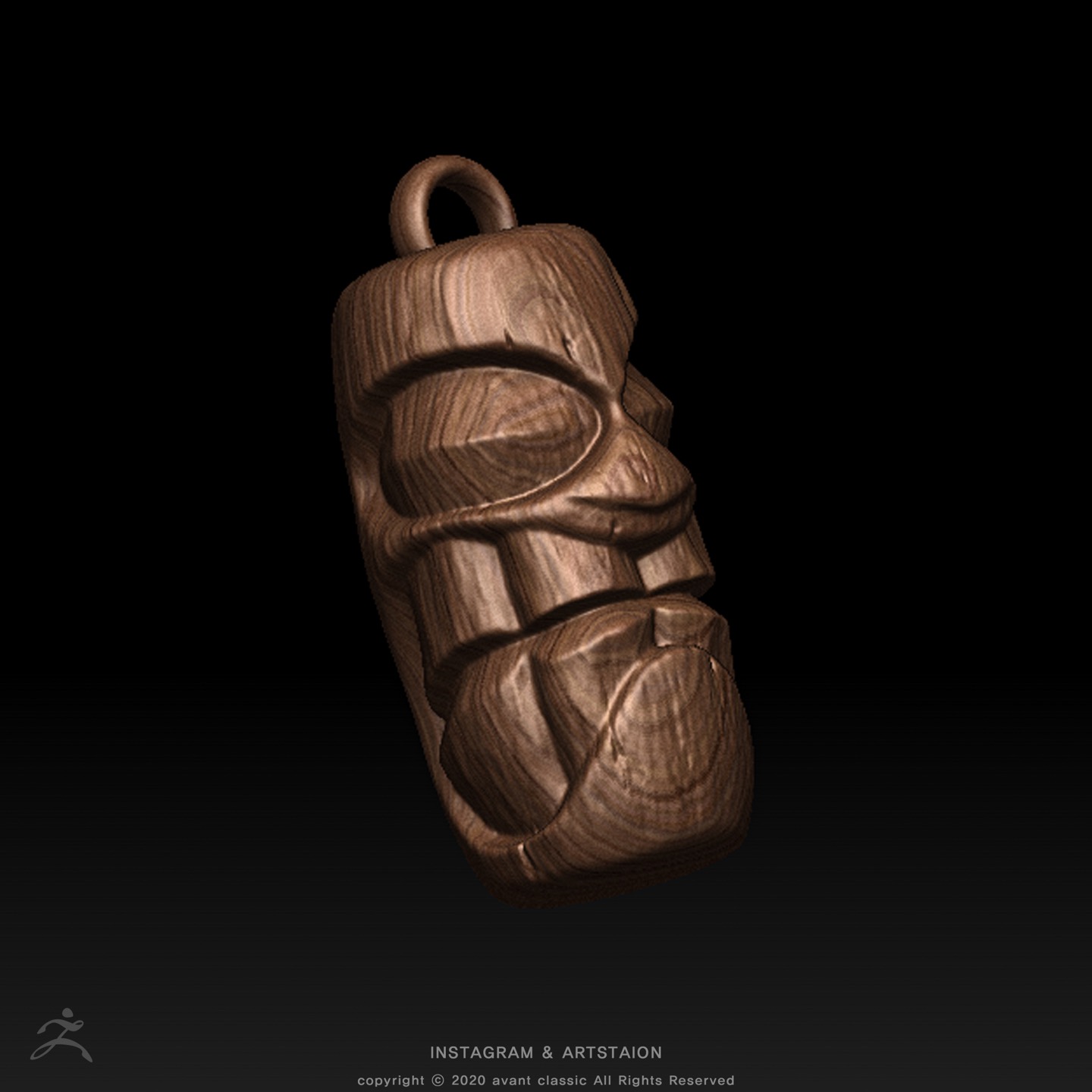 Free OBJ file Tiki 🎨 ・Design to download and 3D print・Cults