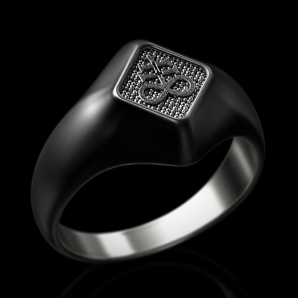 OBJ file Vice Ring 💍 ・3D printer model to download・Cults