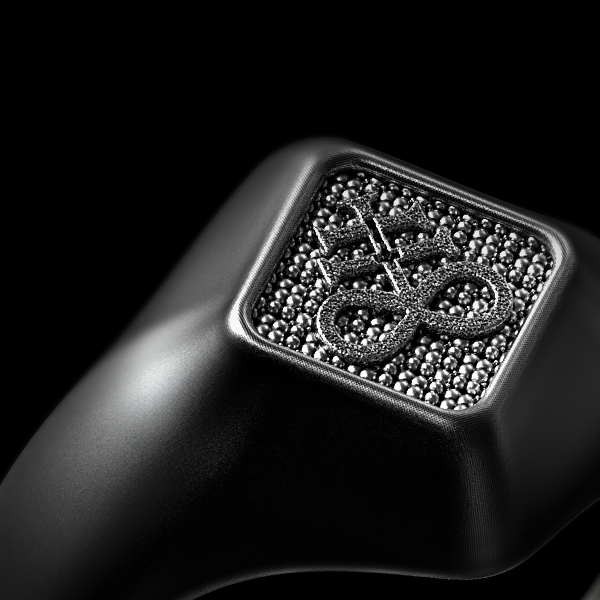 OBJ file Vice Ring 💍 ・3D printer model to download・Cults