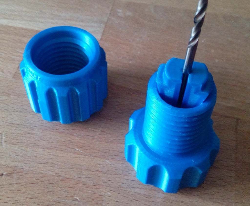 Free STL file Collets for Tap Holder - easier to print + stronger 🛠️ ...
