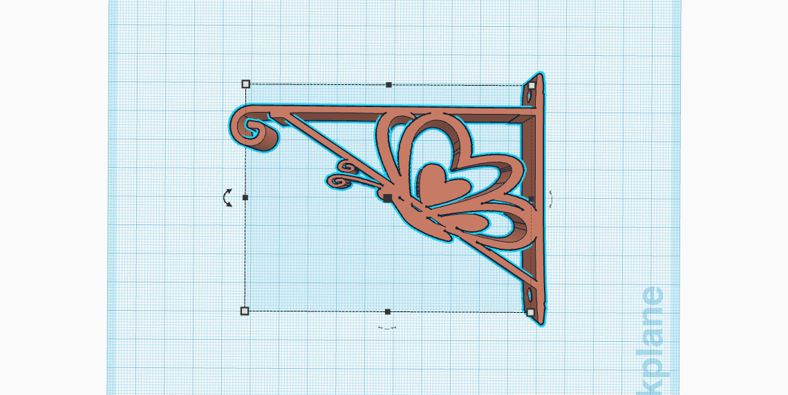 🦋 Suporte de parede Butterfly・Arquivo STL Grátis para ・Cults