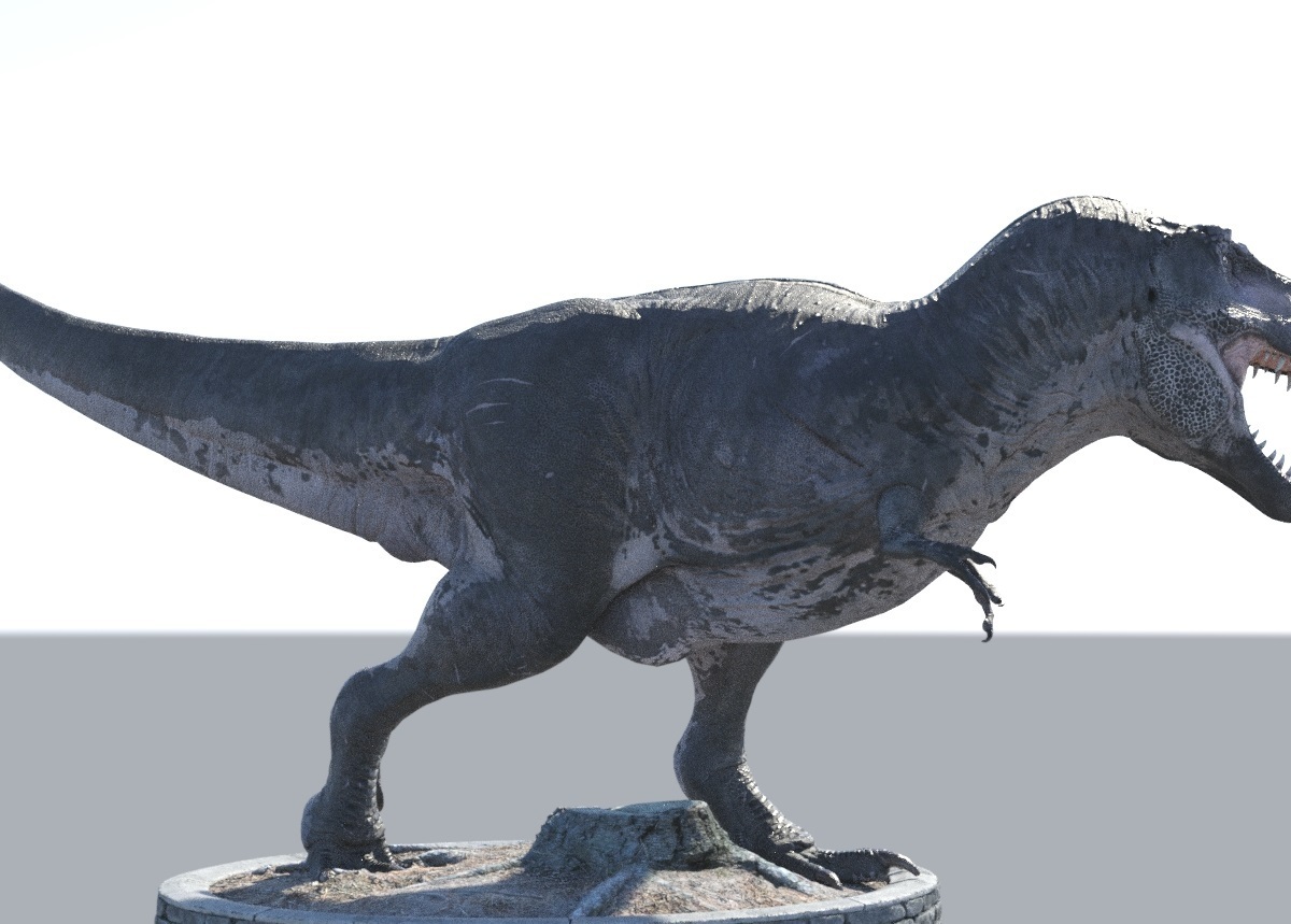 🦖 Realistic Dinosaurs T-Rex Tyrannosaurus Female ( 2 Poses ) With Free ...