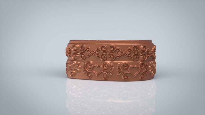 🎁 Valentine's day gift box : Heart Box STL and OBJ・Archivo STL para ...