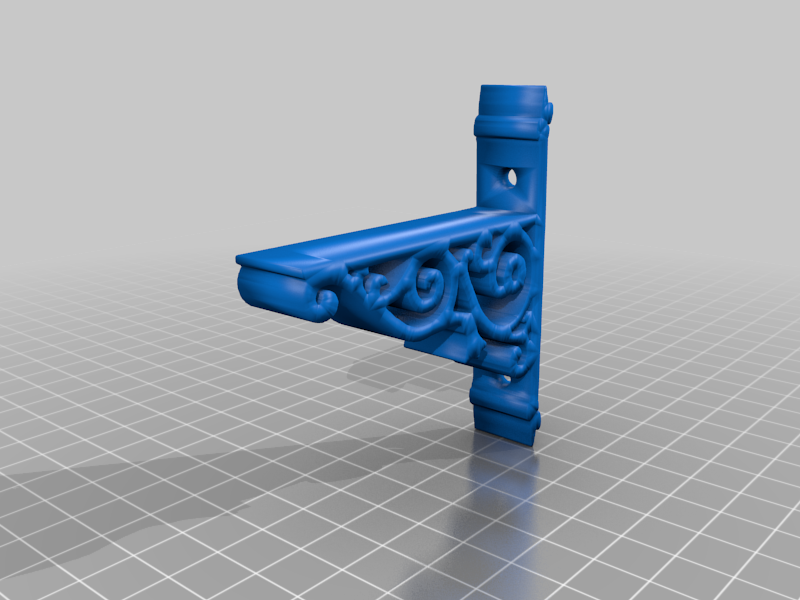 🚪 Wonderful Wall Bracket・Free STL File for 3D printing and CNC ...