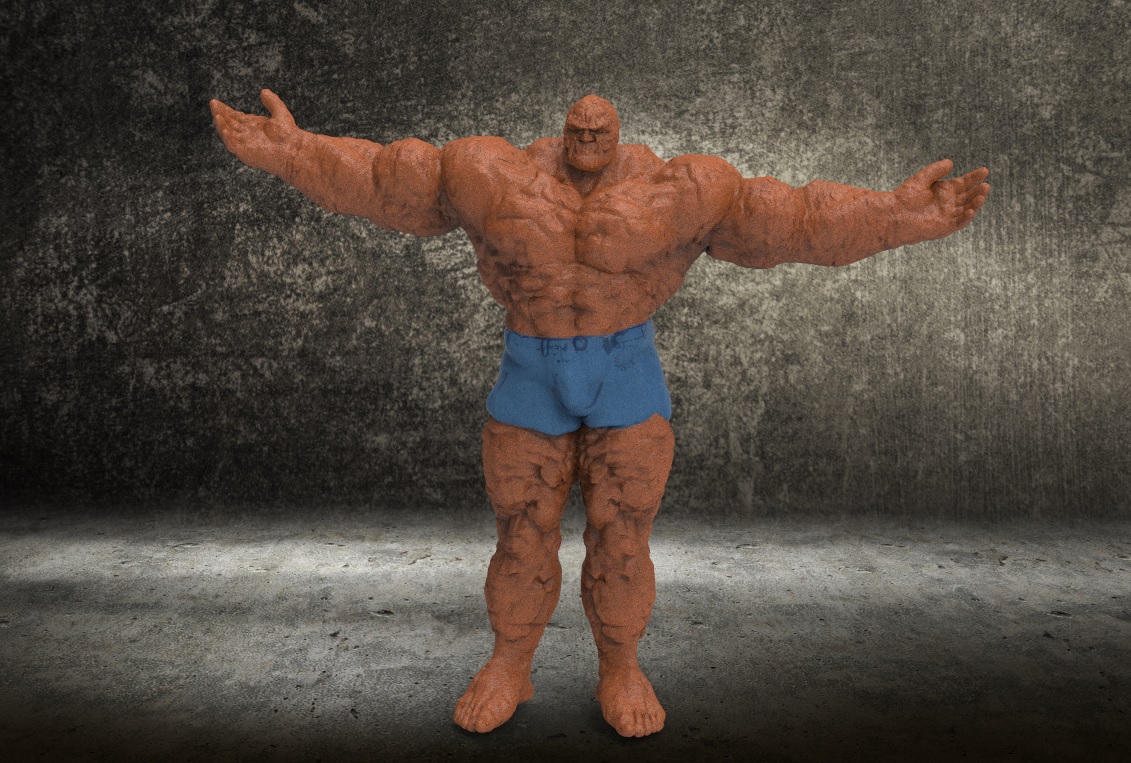 STL file Fantastic 4 The Stoneman The Thing 🎨 (OBJ)・3D printing design ...