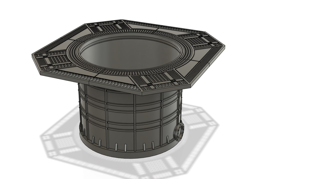 STL file Sludge Silo Extension 🎲 ・3D print model to download・Cults