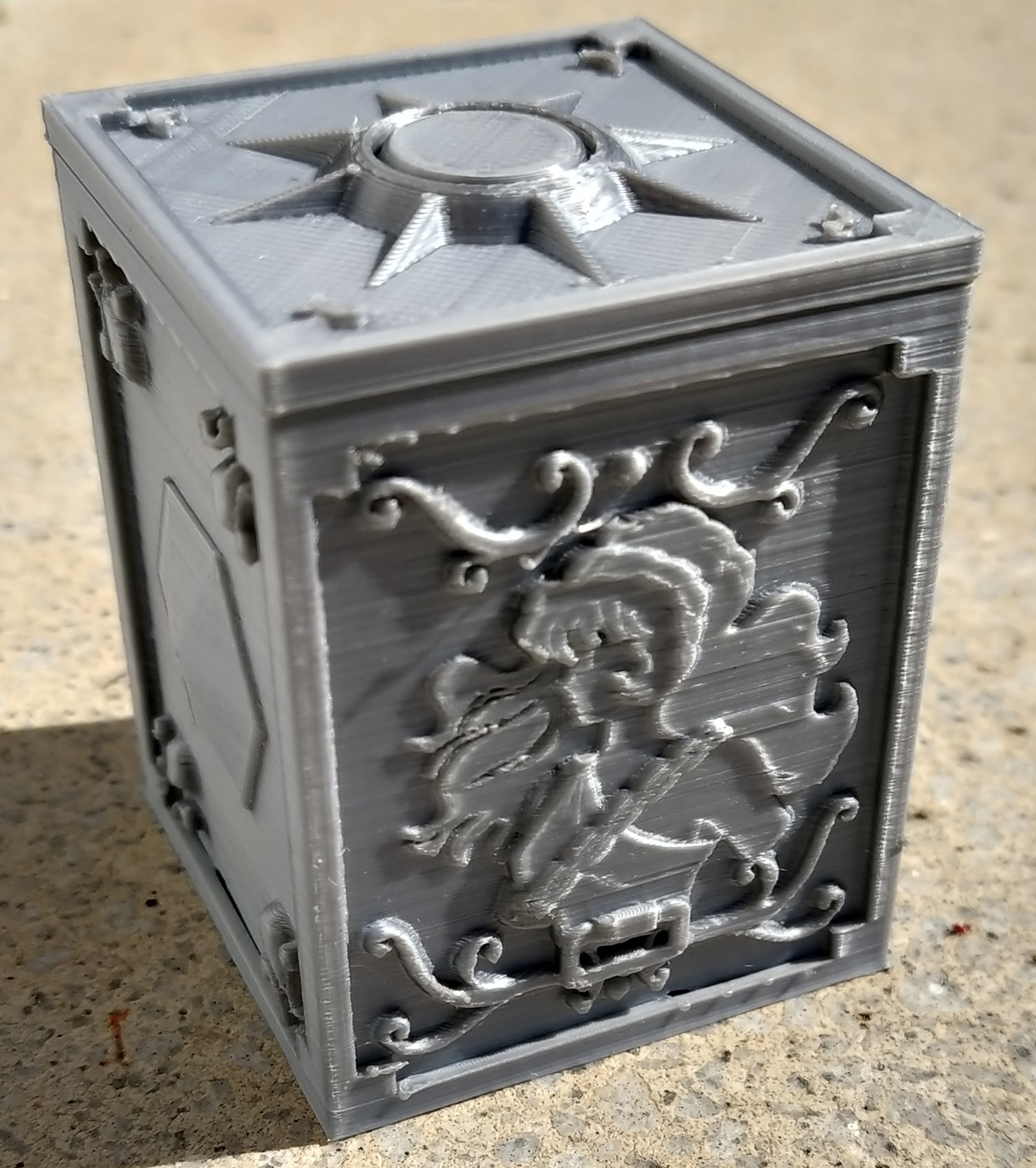 Imprimible en 3D saint seiya pegaso box V2 • hecho con Ender 3 Pro・Cults