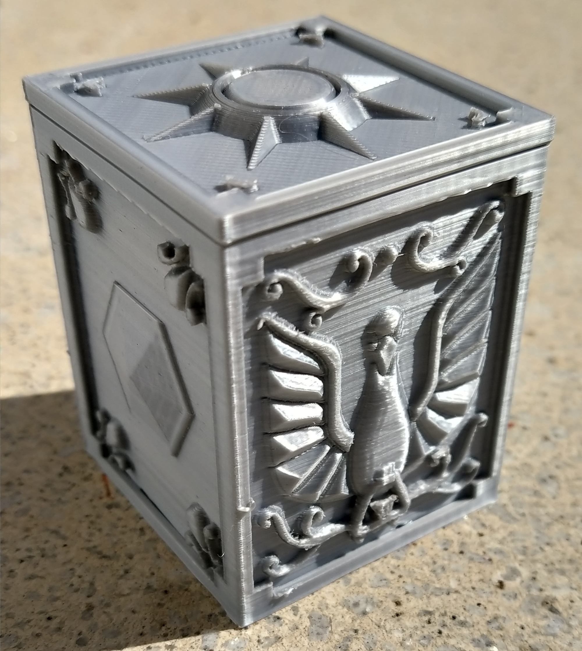 Imprimible en 3D saint seiya pegaso box V2 • hecho con Ender 3 Pro・Cults