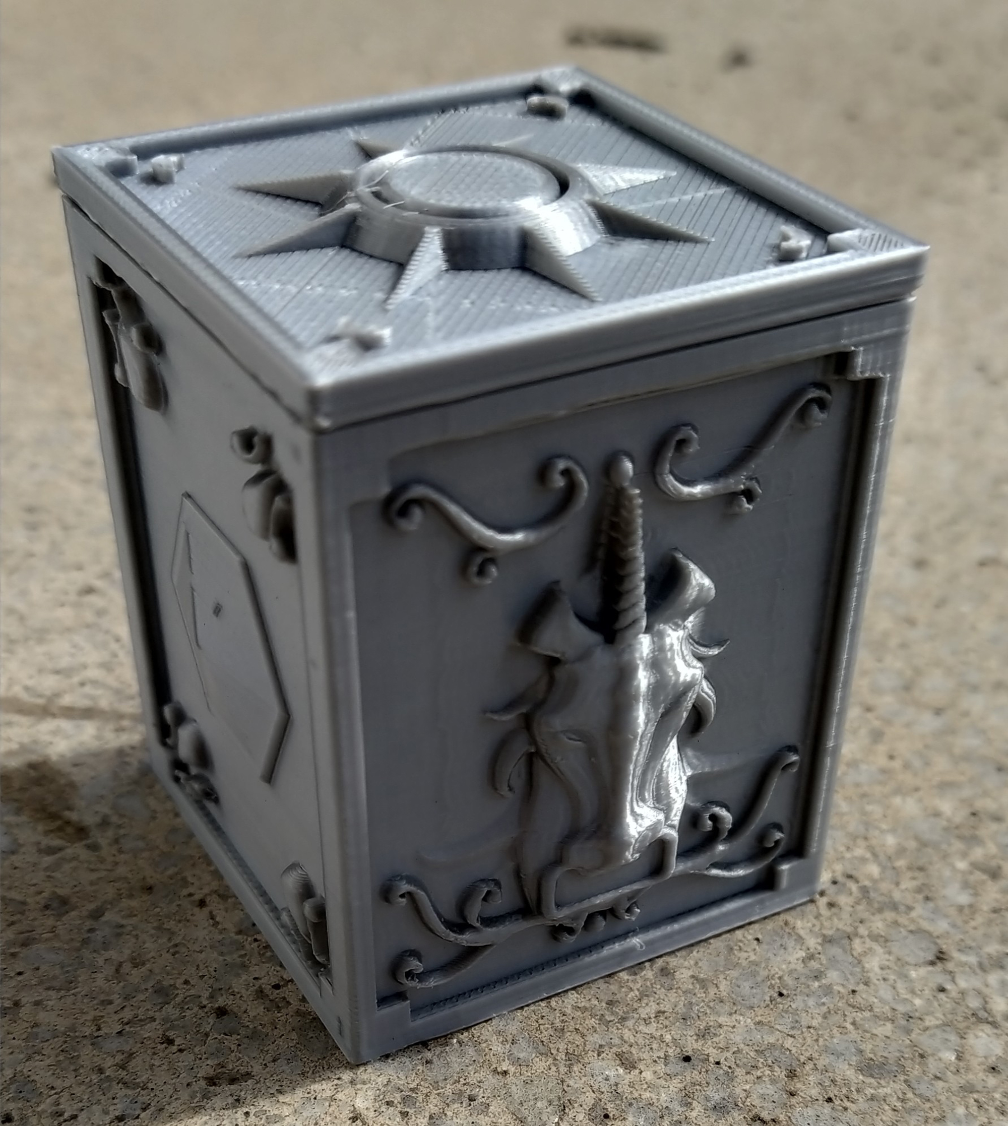 Imprimible en 3D saint seiya pegaso box V2 • hecho con Ender 3 Pro・Cults