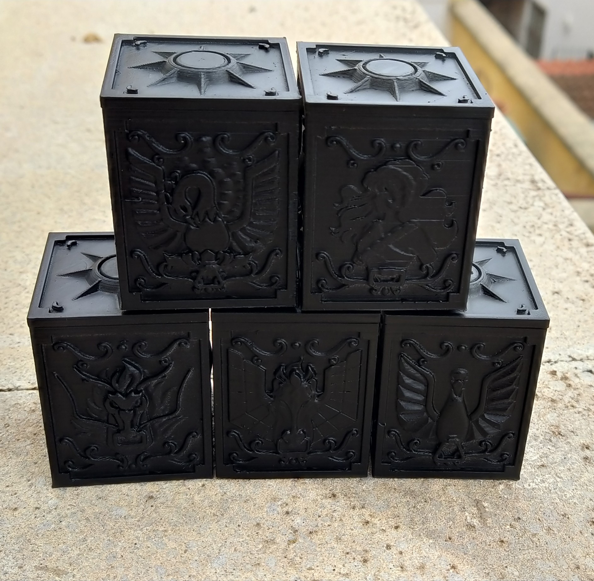 Imprimible en 3D saint seiya pegaso box V2 • hecho con Ender 3 Pro・Cults