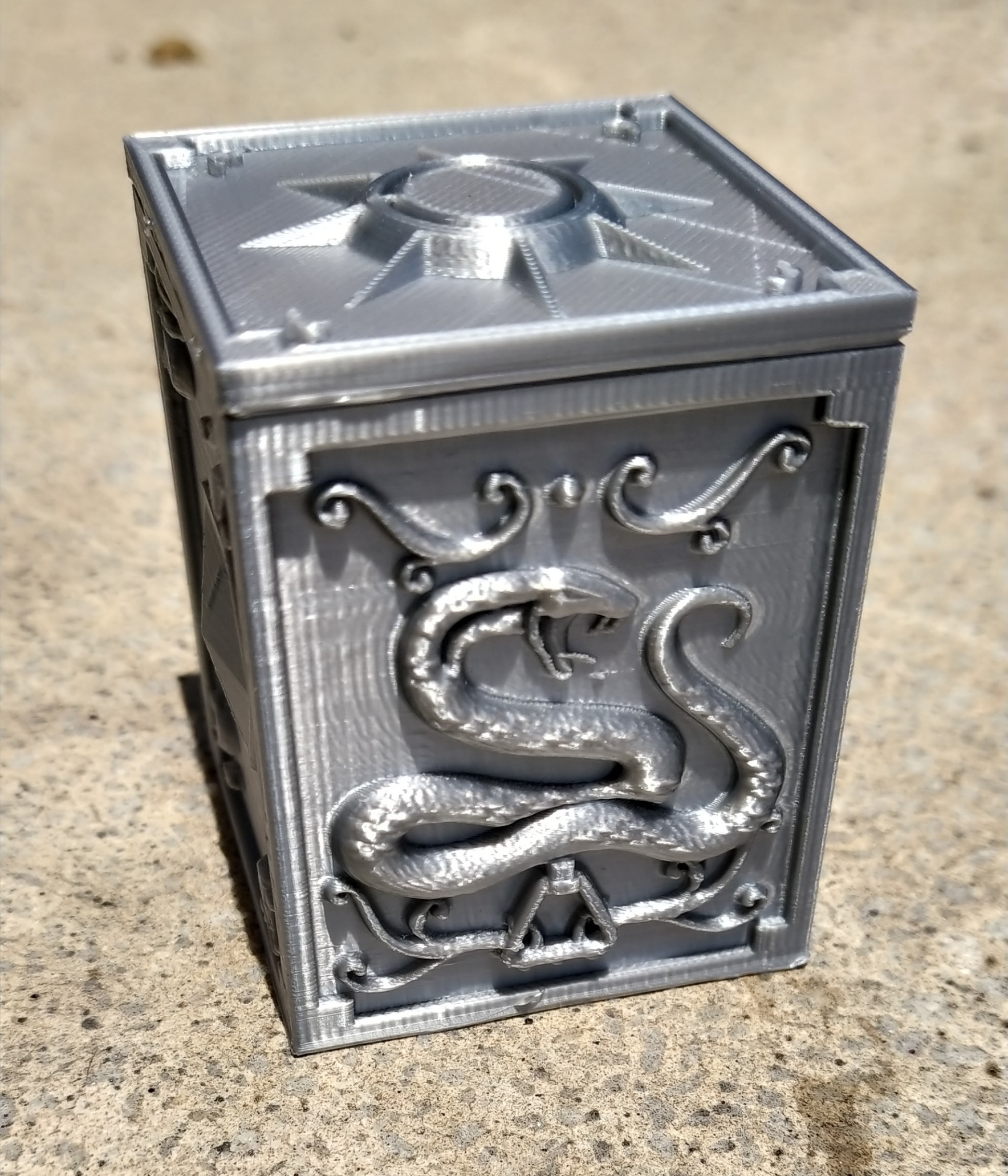Imprimible en 3D saint seiya pegaso box V2 • hecho con Ender 3 Pro・Cults