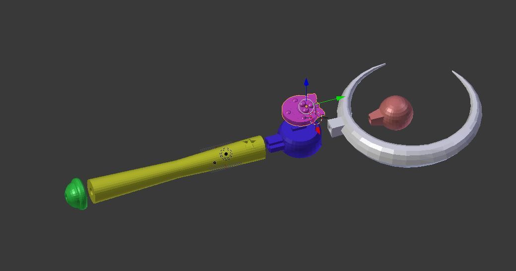 3D file Sailor Moon - moon scepter pen 🌙 ・3D printable model to ...