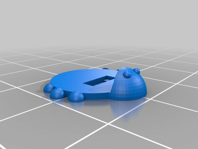 Free STL file Children's buttons in the shape of ladybugs. 🚸 (SCAD ...