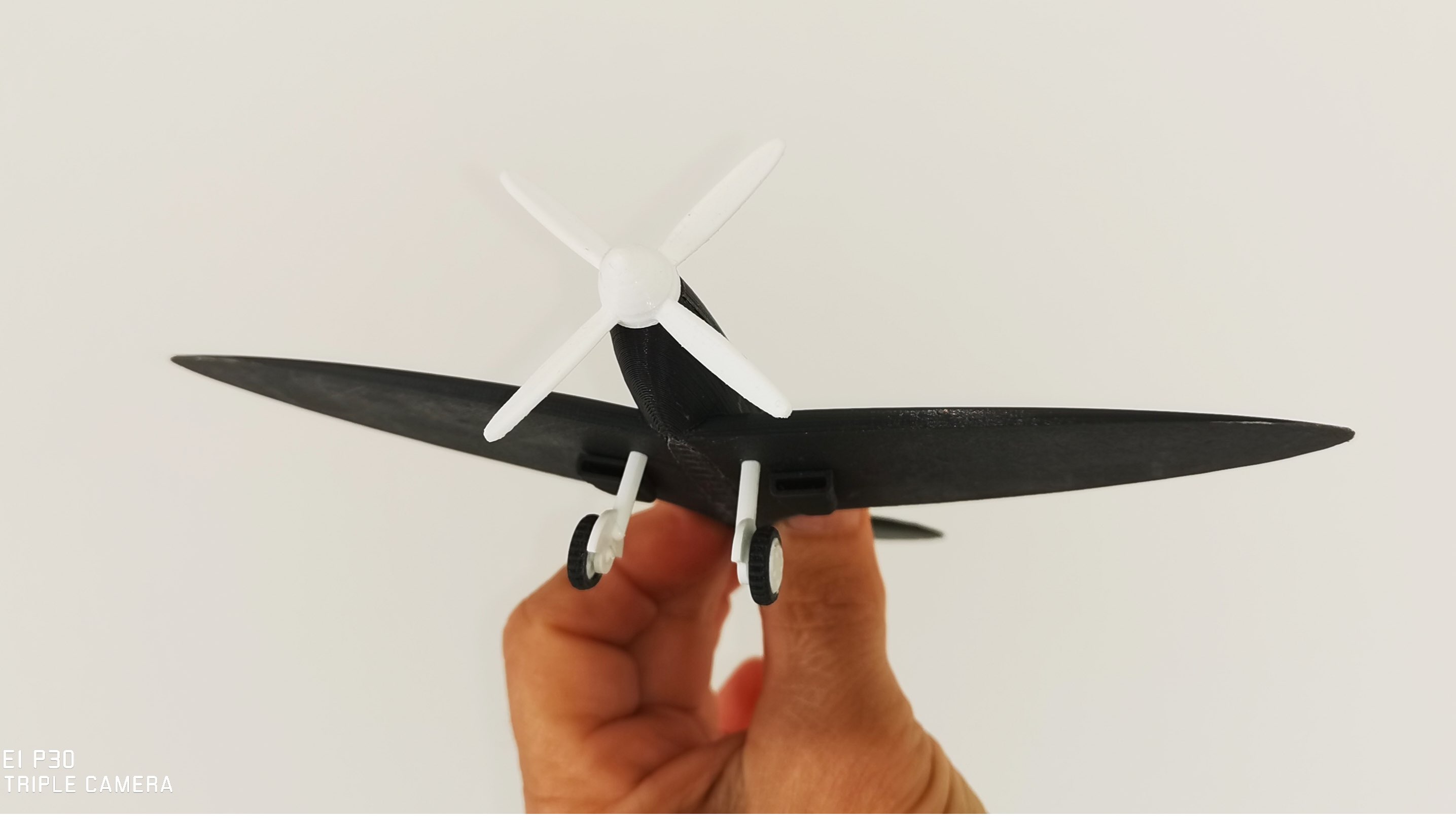 🛩️ SUPERMARINE SPITFIRE FIGHTER PLANE・ STL File for ・Cults