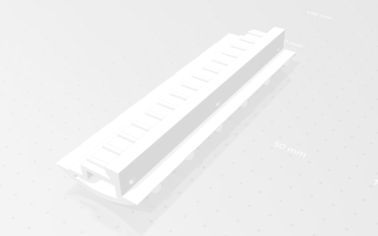 STL file 150MM RAIL COVER FOR M4 🔫 (GCODE)・3D printer model to download ...