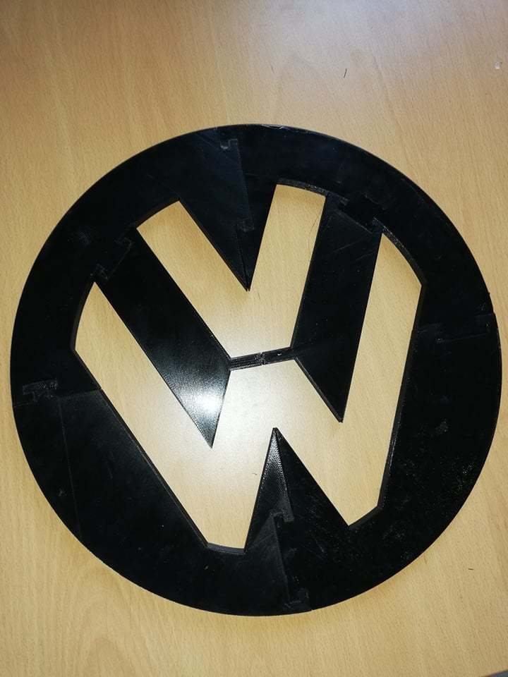 🚗 vw logo・ STL File for ・Cults