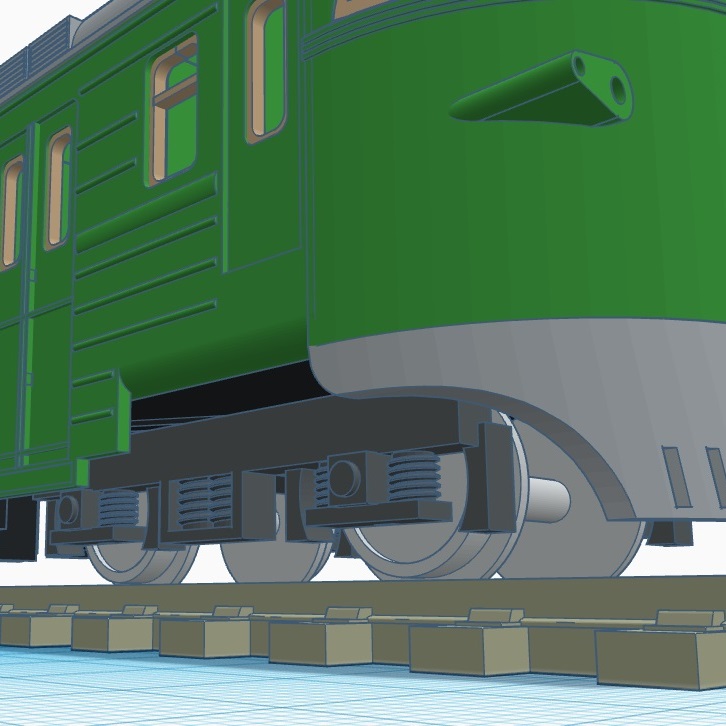 STL file Russian train ER1 / ER2 head car 62-13 (SCALE 1/87) 🚆 ・3D ...