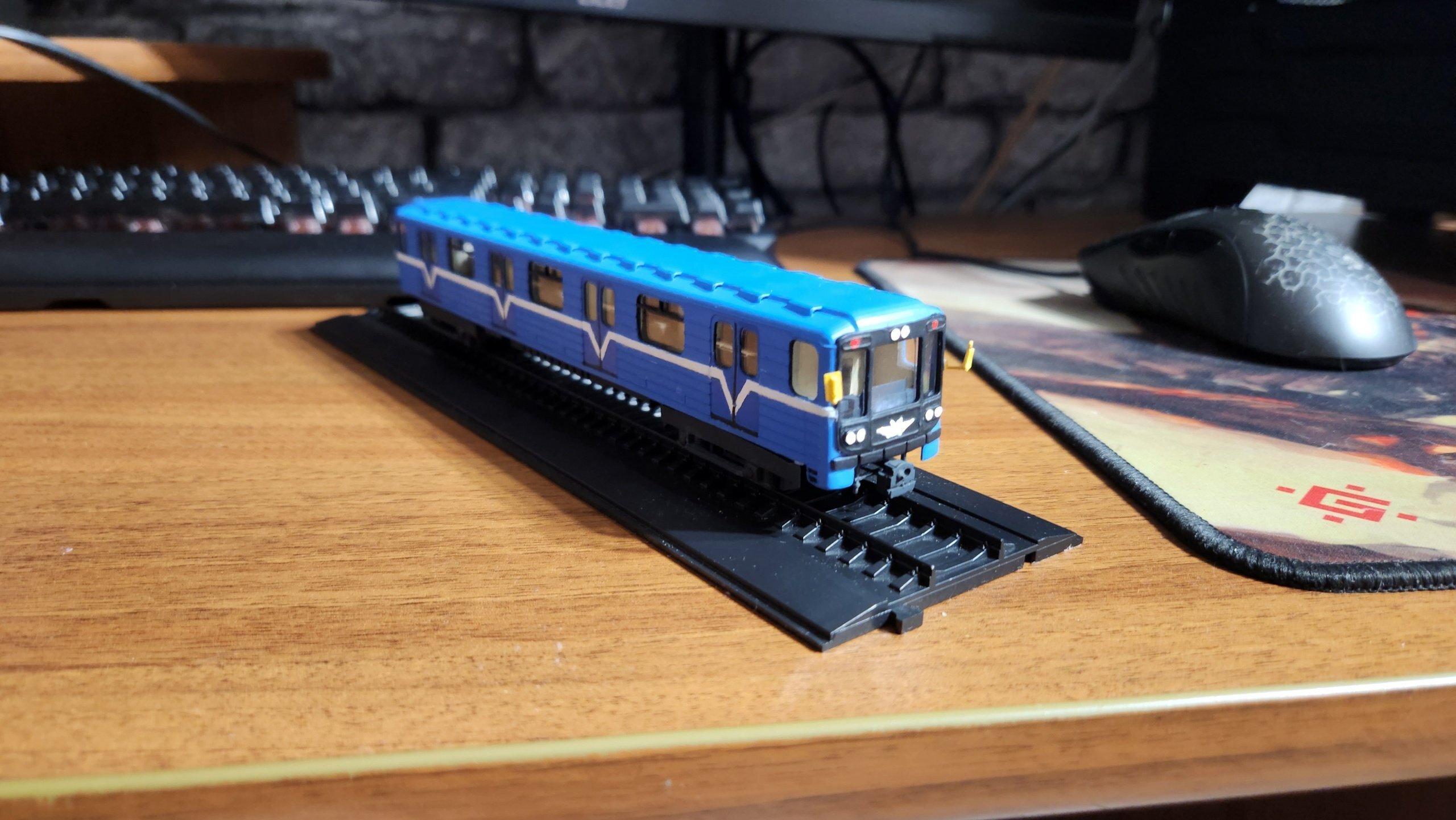 🚇 Номерной (81-717/714) xUSSR metro train (h0 scale 1:87)・3D Print・Cults