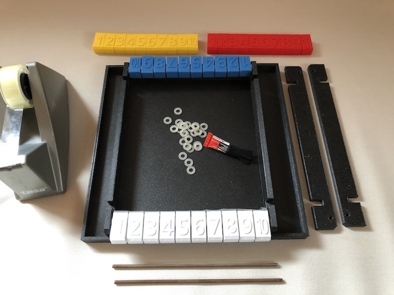 📦 Shut The Box - Family Math Game・Free STL File for ・Cults