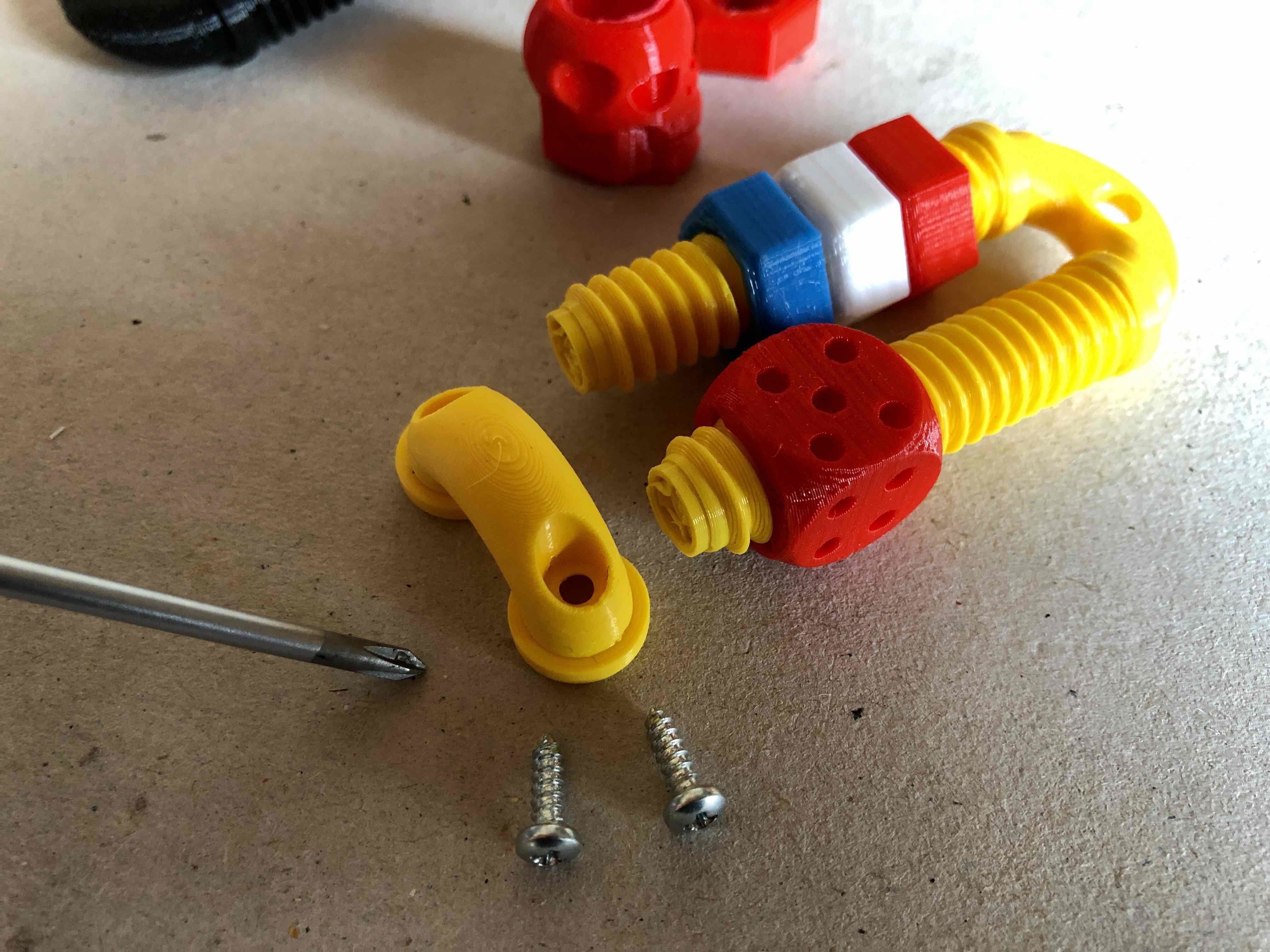 Free STL file Key Chain - modifiable 🔑・3D printer design to download・Cults