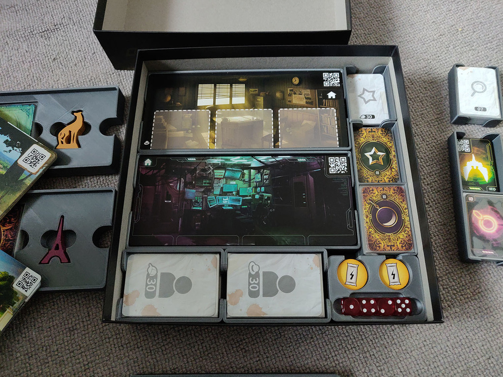 Free STL file Chronicles of Crime - Boardgame Insert for all expansions ...