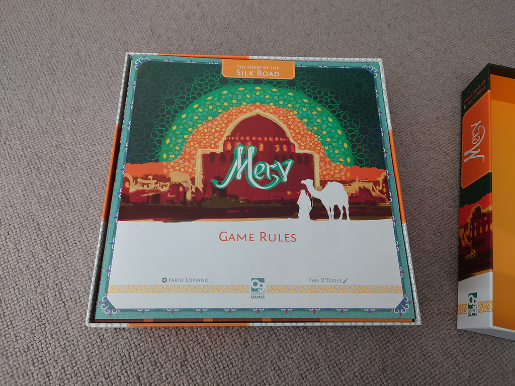 Free STL file Merv: The Heart of the Silk Road - Boardgame insert for ...