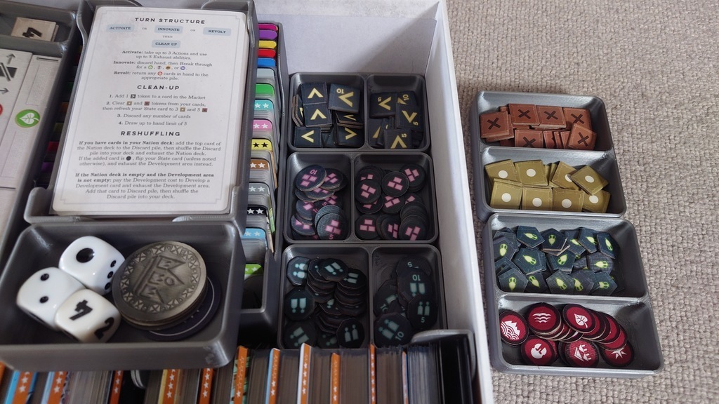 🧸 Imperium: Horizons - Full insert incorporating Classics and Legends・Free 3D File for ・Cults