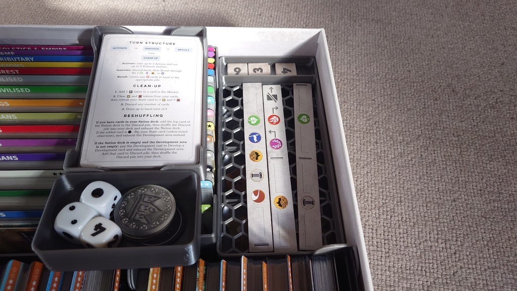 🧸 Imperium: Horizons - Full insert incorporating Classics and Legends・Free 3D File for ・Cults