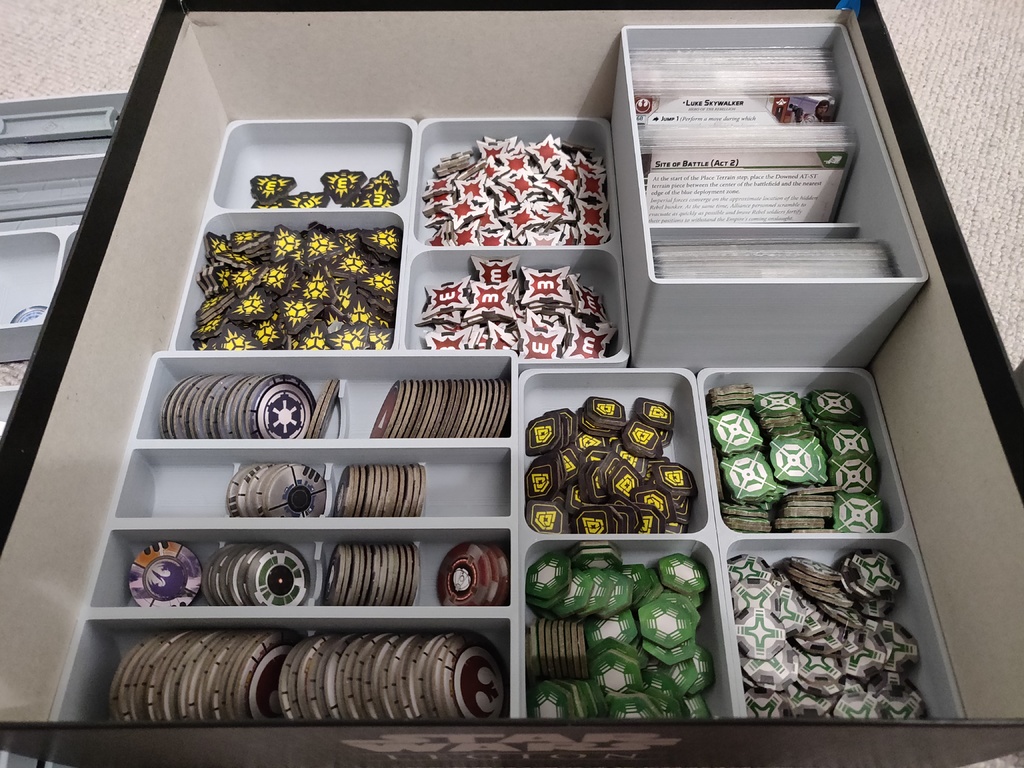 ⭐ Star Wars: Legion - Boardgame Insert・Free STL File for ・Cults