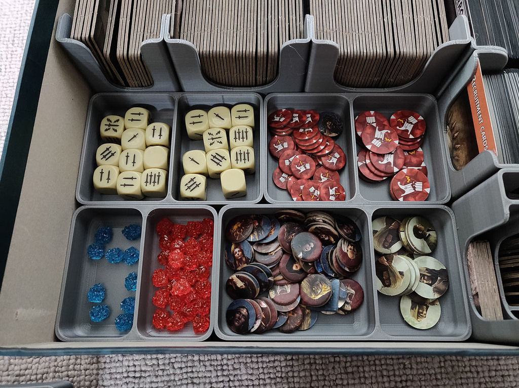 Free STL file Mythic Battles: Pantheon - Deluxe Storage Box Insert 📦 ...