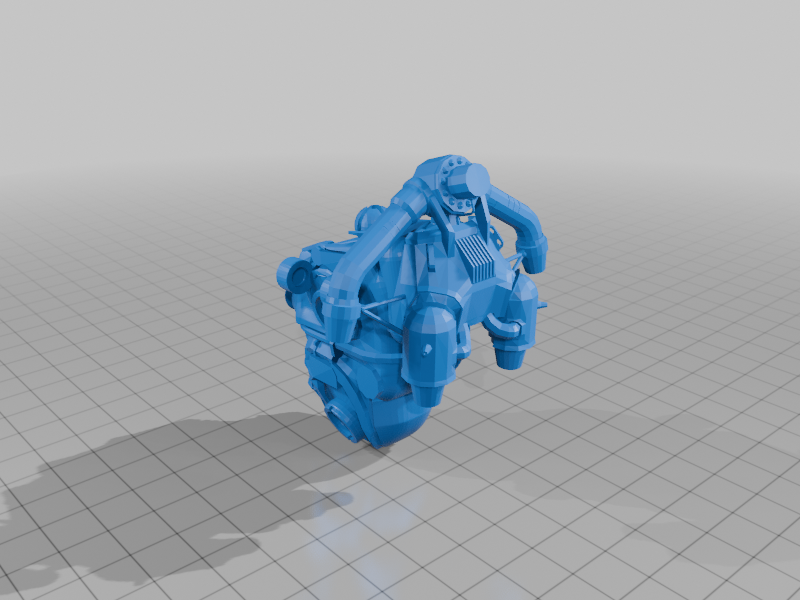 Free 3D file Fallout Power Armor T51 Jetpack 🧸 ・3D printable model to download・Cults