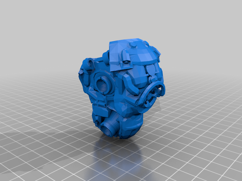 🧸 Fallout Power Armor X01 Action figure (Fixed)・Free 3D File for ・Cults