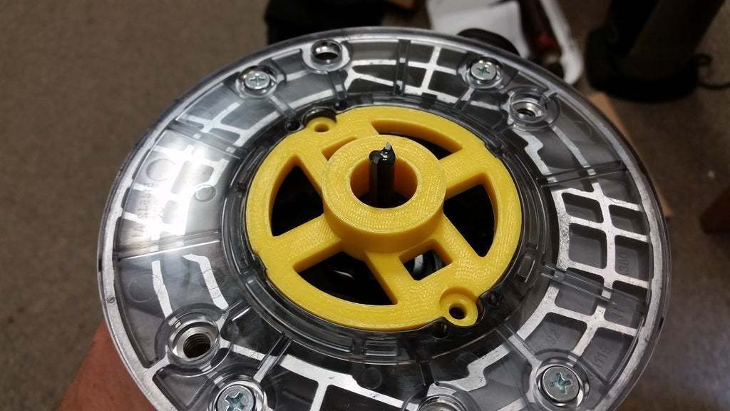 Free STL file Ryobi Router R1631K Template Guide 🧞‍♂️ (GCODE)・3D ...