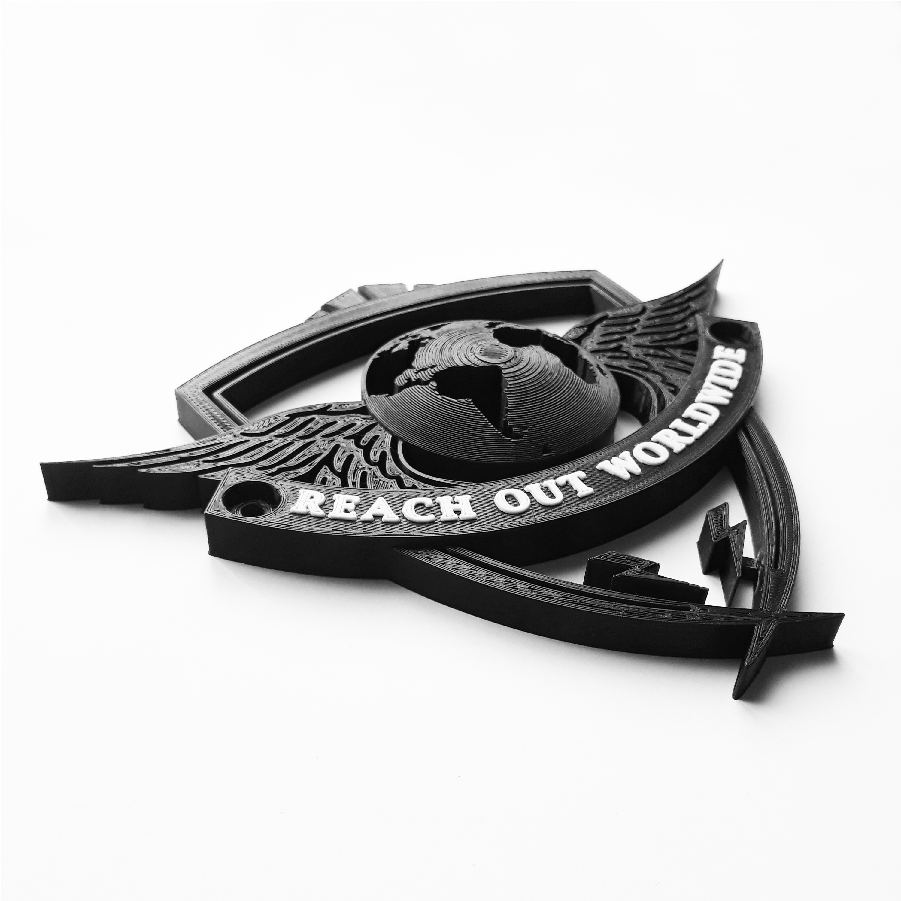 Fichier STL LOGO DE REACH OUT WORLDWIDE 🎨・Plan imprimable en 3D à ...