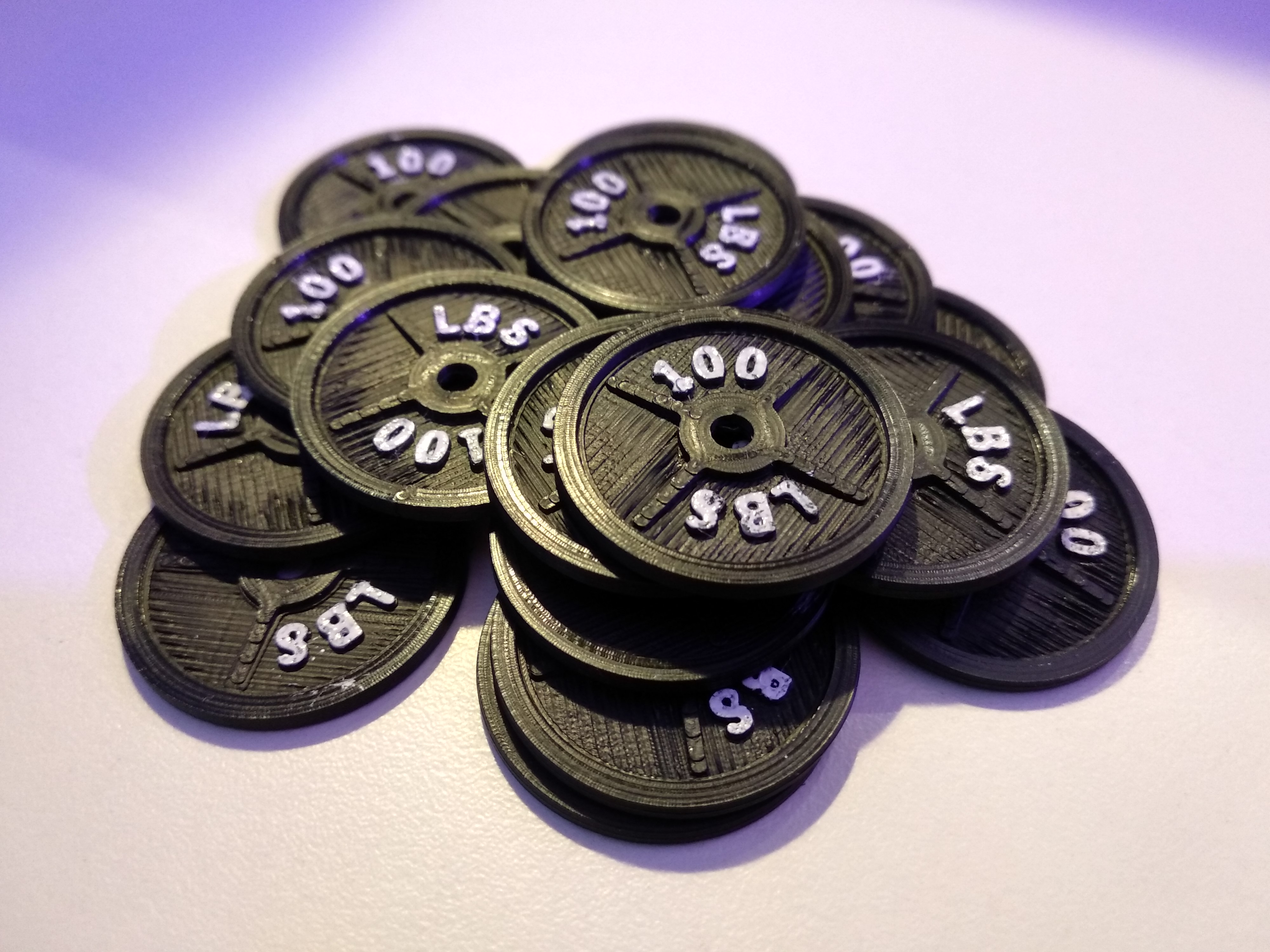 Free STL file Weight Plate Euro Token € 💶 ・3D printing design to ...