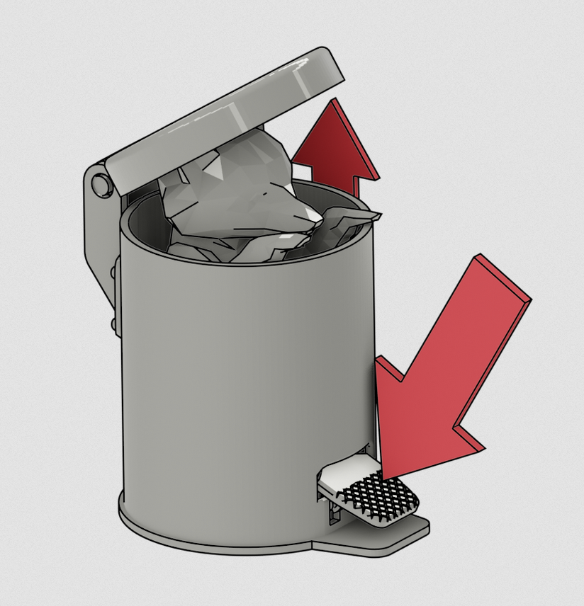 🦝 Raccoon in trash can・Free STL File for ・Cults