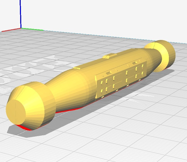 Arquivo grátis 3D Buque de guerra Honorverse 🎲 ・modelo para impressão ...