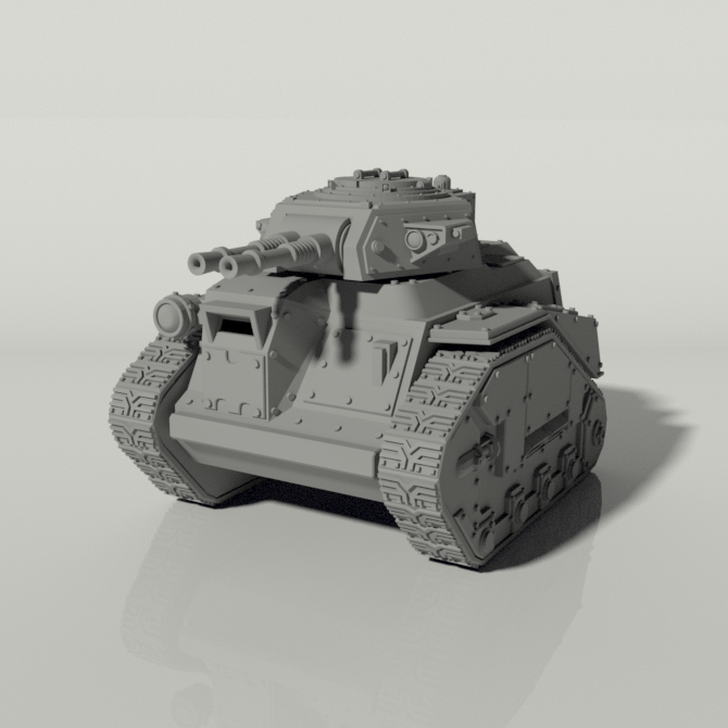 🪖 Grim Pony Tank・Free STL File for 3D printing・Cults